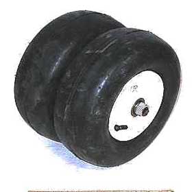 7420-20 Walker Mower Dual Tail Wheel & Tire Assy - ProPartsDirect
